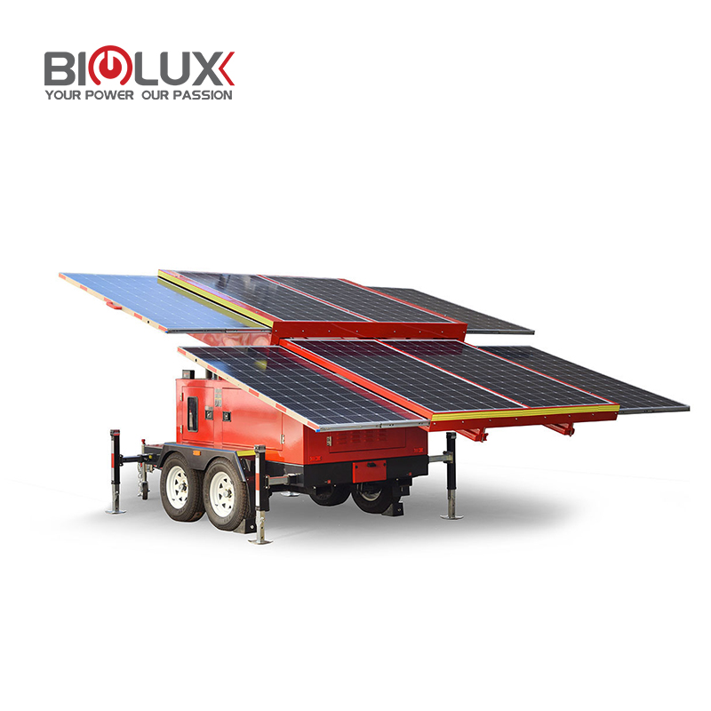 Solar Diesel Hybrid Power Supply Station - BIGLUX