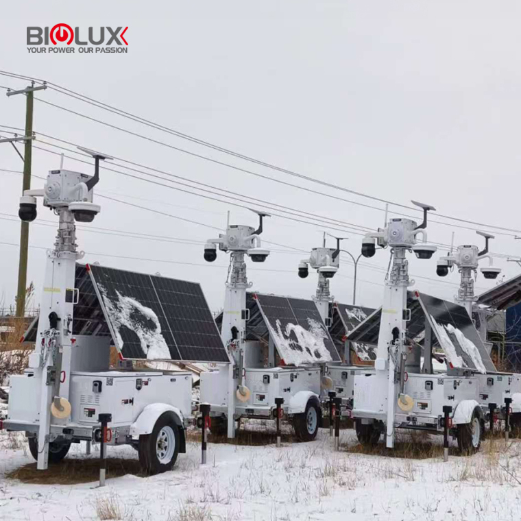 Next-Gen Mobile Camera Starlink Mini Traielr Tower | BIGLUX