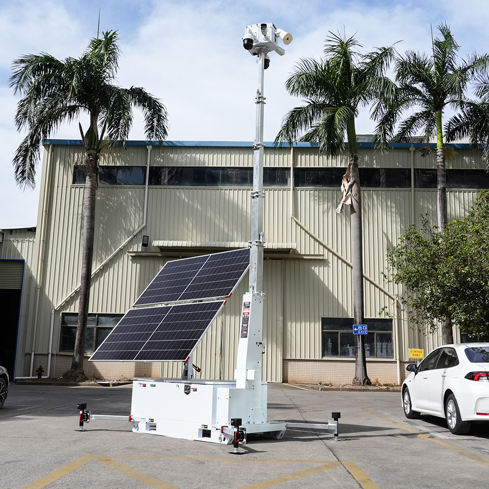 Autonomous Solar Monitoring Tower | BIGLUX
