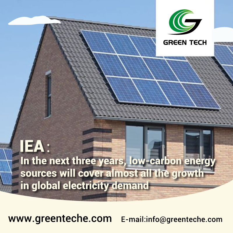 Iea：in the next Three Years, Low-carbon Energy Sources Will Cover Almost...