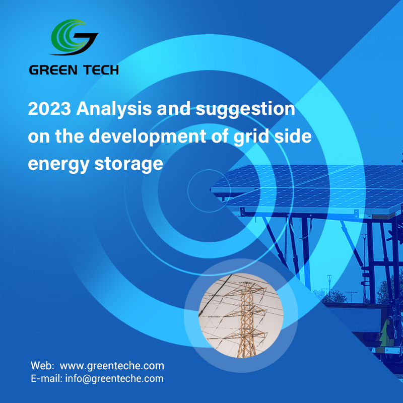 Analysis and Suggestion on the Development of Grid Side Energy Storage...