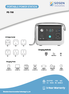Specification | SOSEN