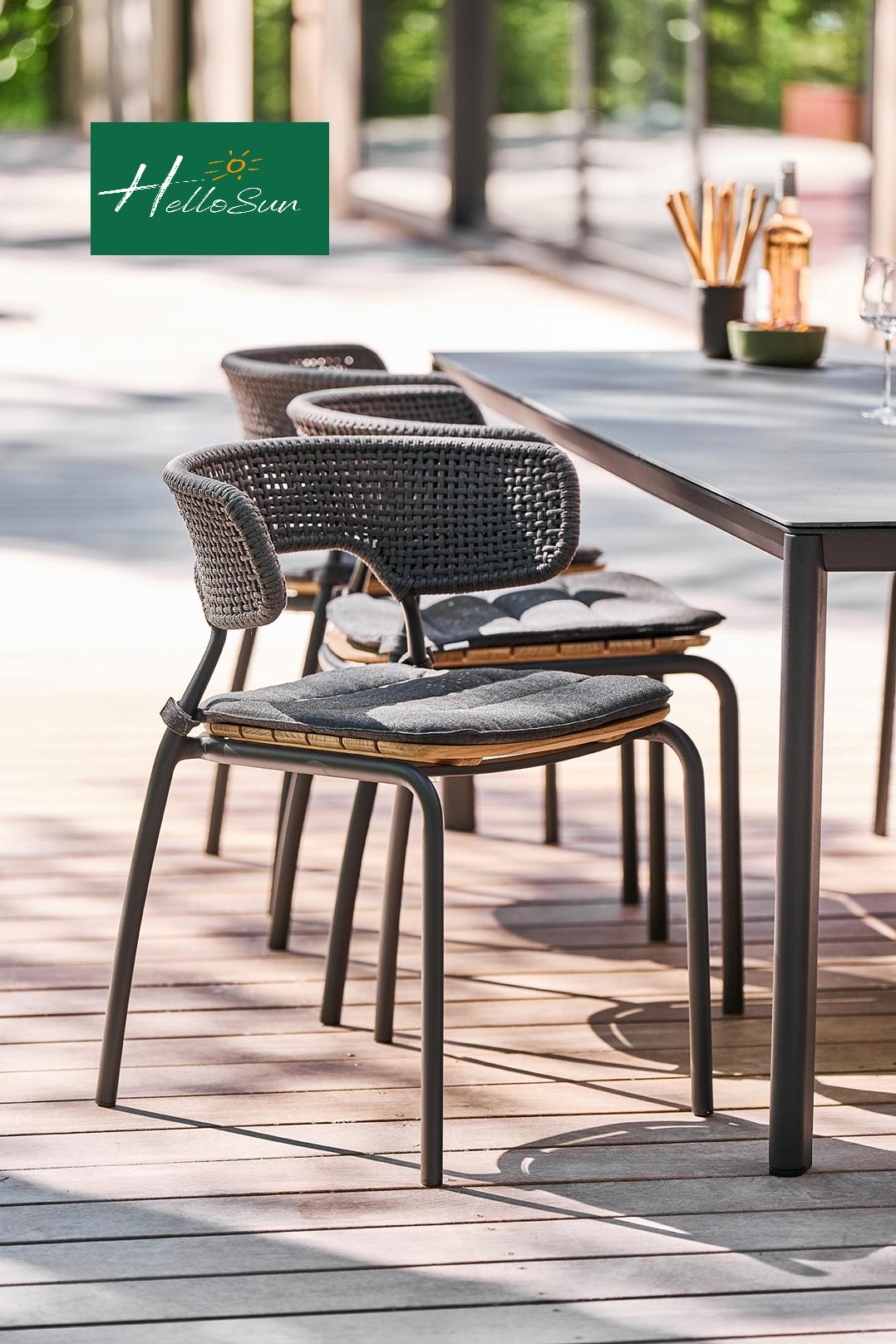 Outdoor Table and Chair Sub-table Sun Protection Waterproof Courtyard ...