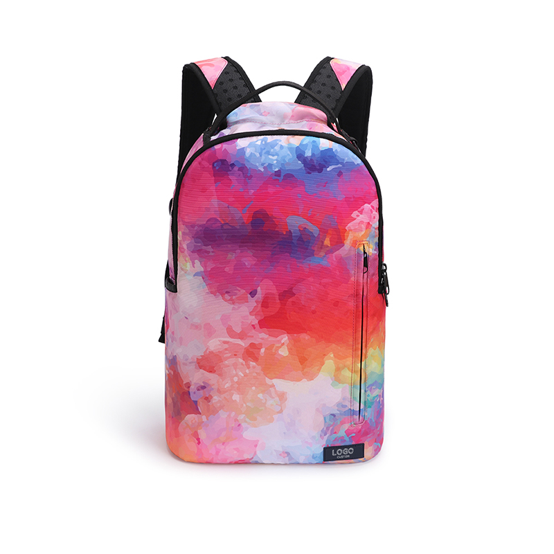 Custom Printed backpack office computer bag laptop backpack school ...