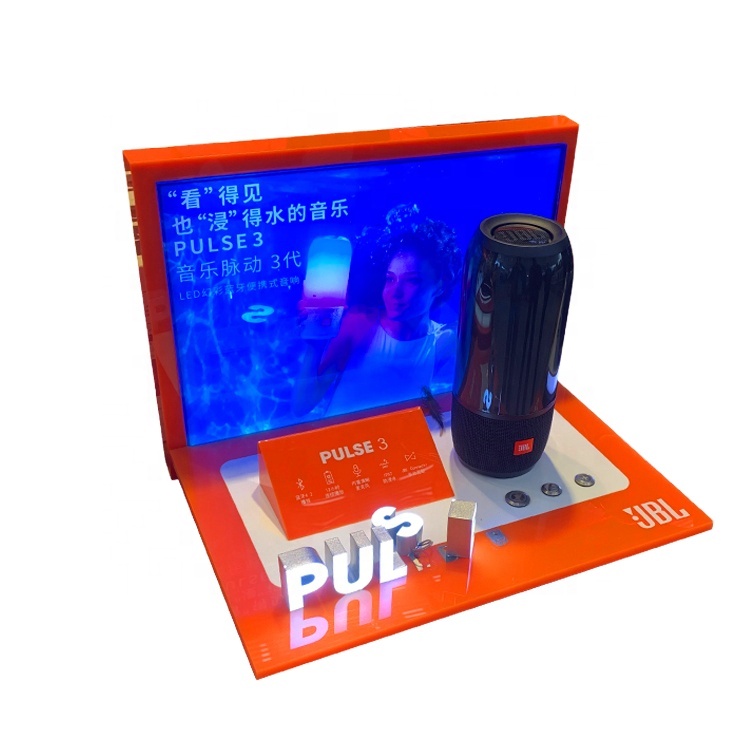 Custom Pos Countertop Acrylic Wireless Speaker Home Audio Display Stand ...