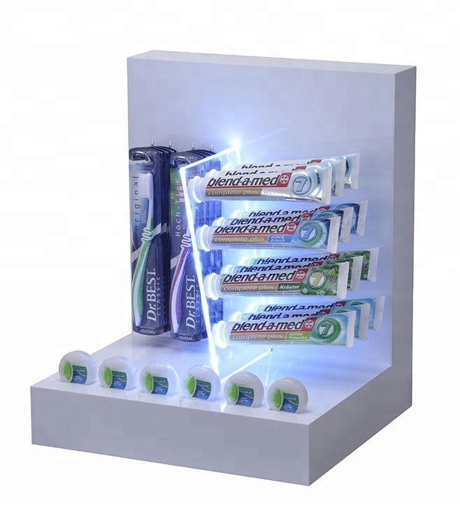 Acrylic Toothpaste Toothbrush Countertop Display