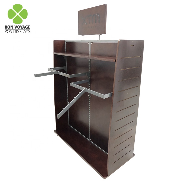 Retail Clothing Floor Stand Metal Shelf Display Fixture Showroom ...