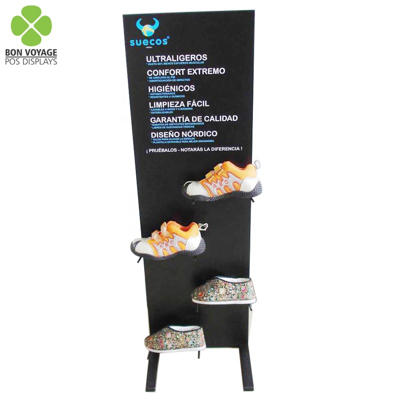 Customize Retail Metal Floor Standing Bag Clothing Accessories Display ...