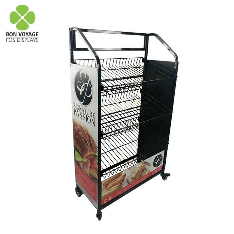 Bread Food Display Countertop Display Stand