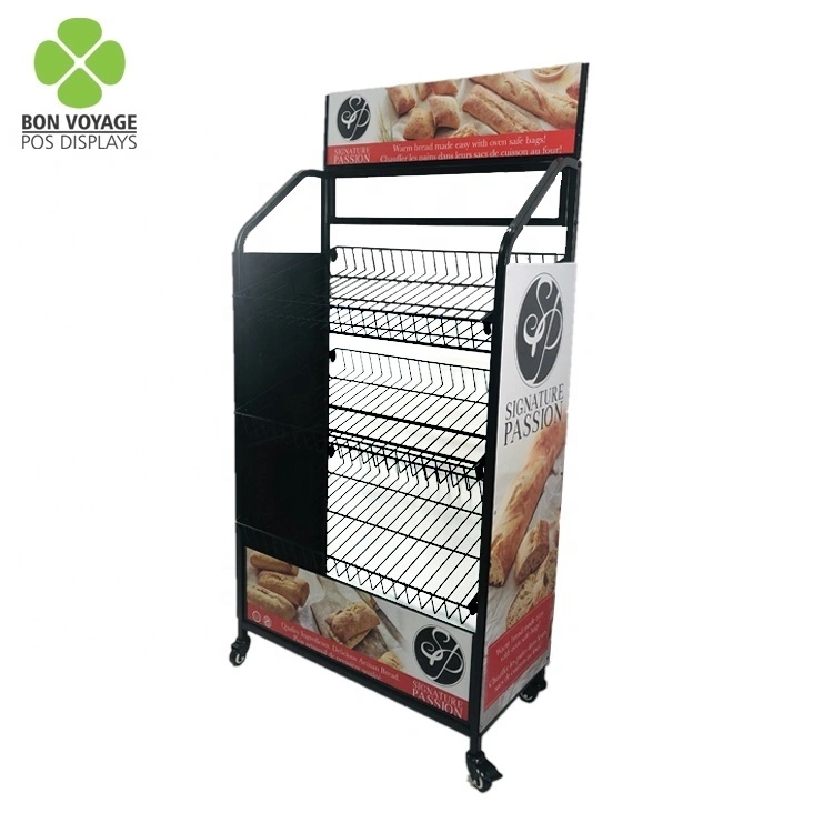 Bread Food Display Countertop Display Stand