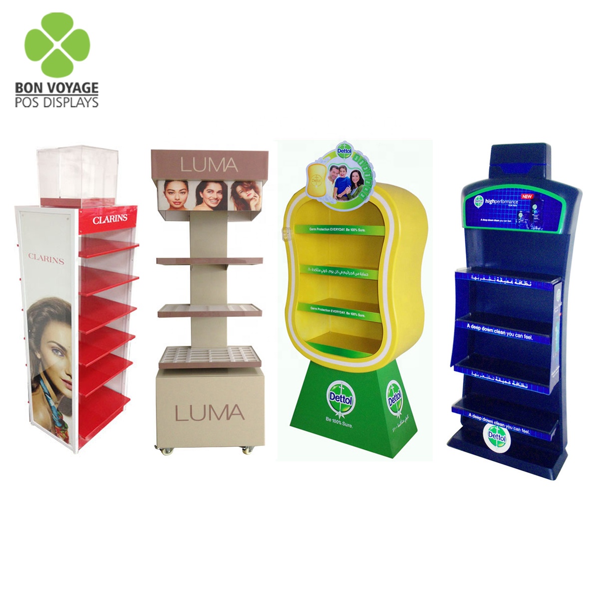 Supermarket Easy Assembly 5 Wood Shelves Whisky Beer Bottles Displays ...