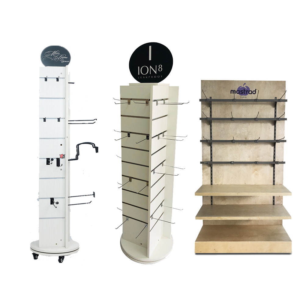 Custom Rotating Retail Floor-standing Jewelry Display Rack Mobile ...