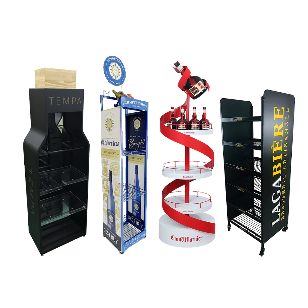 Tipos de displays para puntos de venta