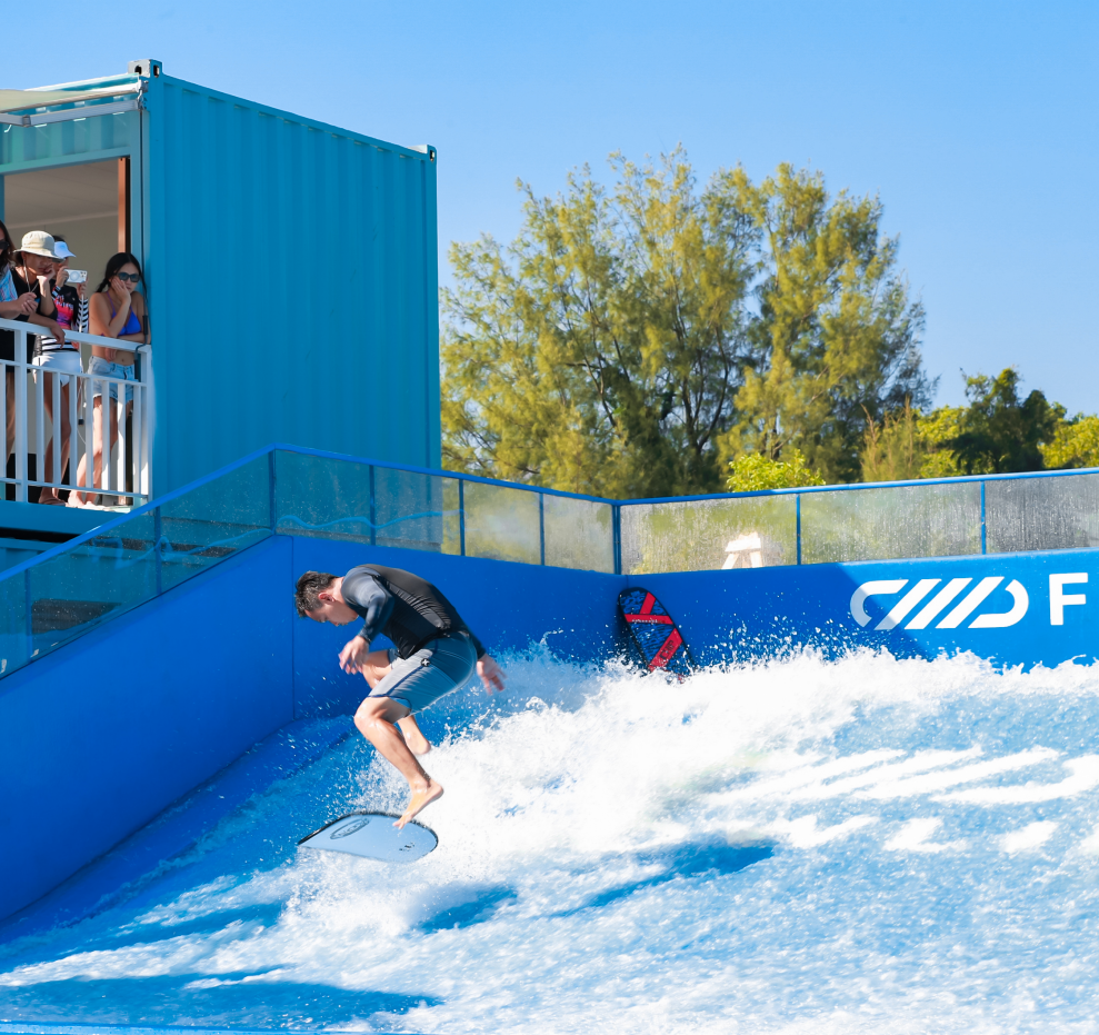 Flowlife Surf-Simulator/die ultimative Surf-/Wave-Maker-Maschine