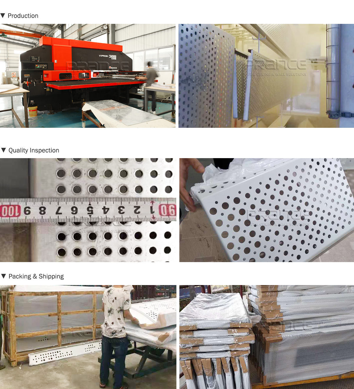 Custom Perforated Metal Panel Manufacturer & Supplier - PRANCE