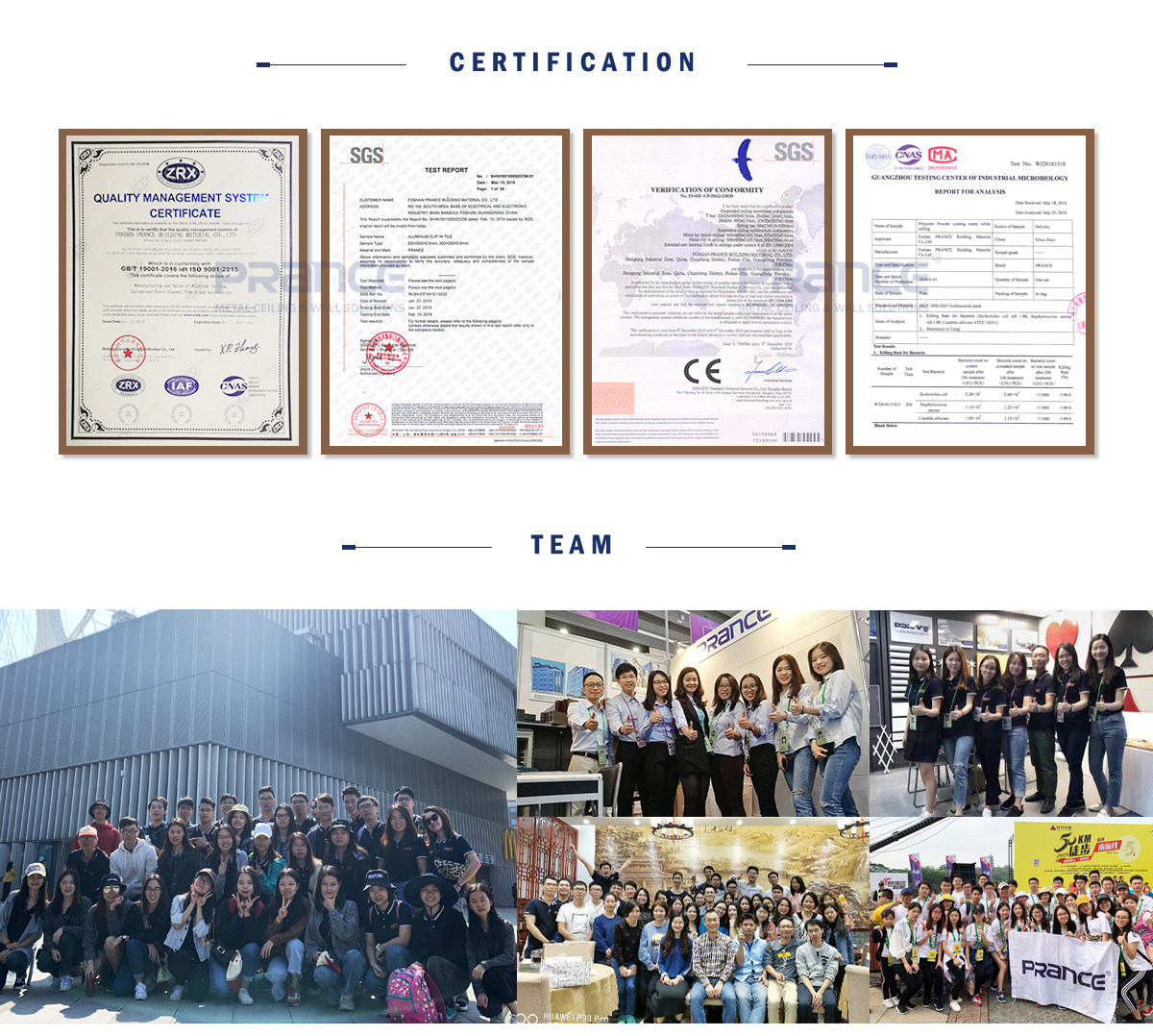 O-Baffle Profile - PRANCE