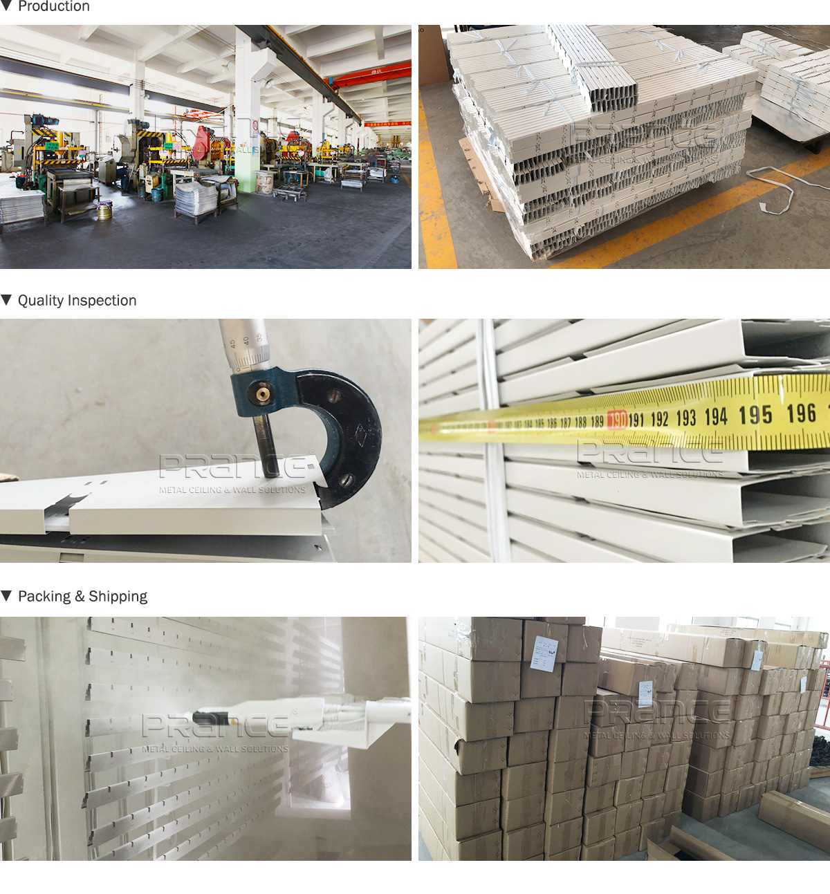 Triangle Grid Ceiling - PRANCE