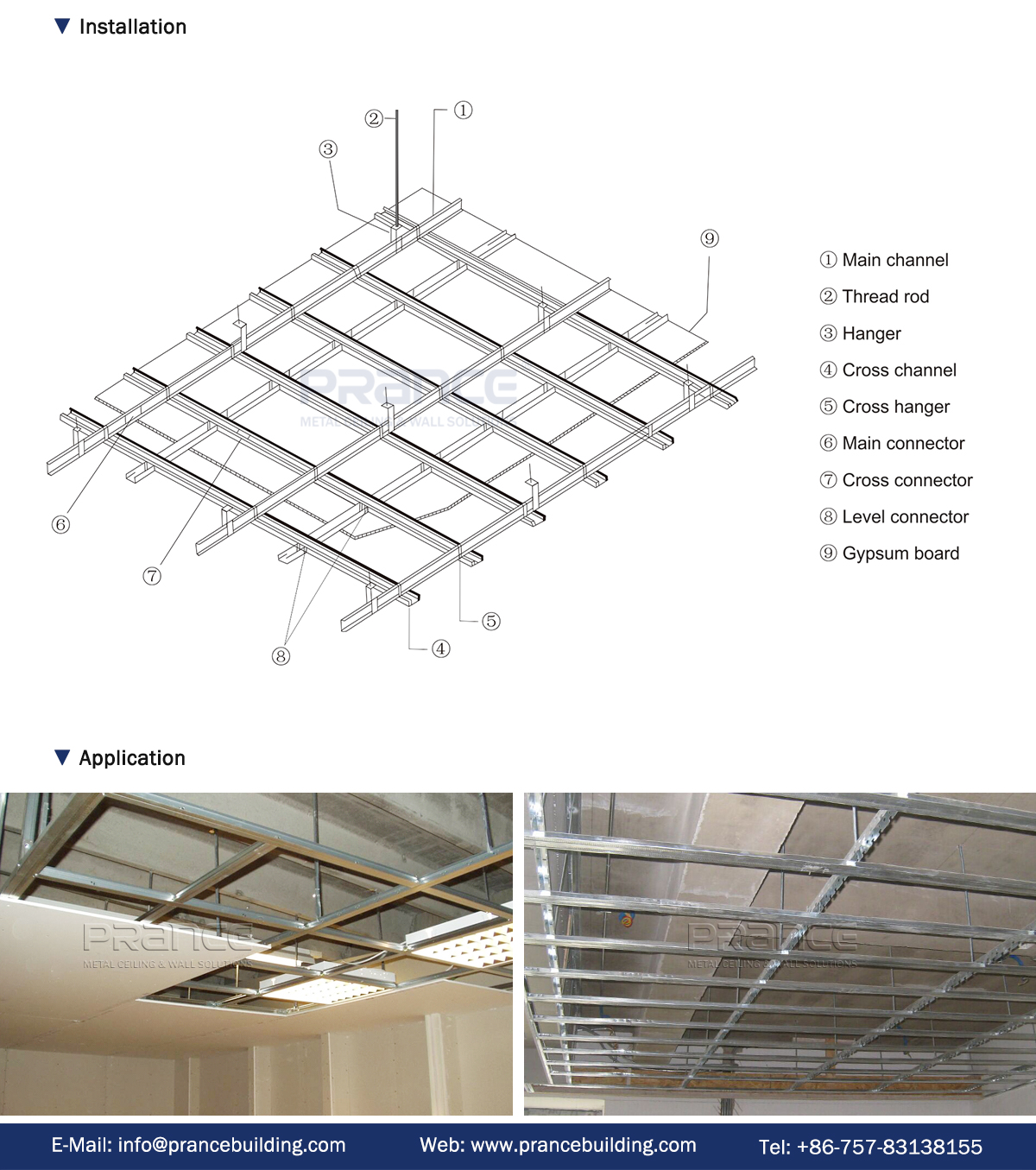 General Galvanized Steel Channel - PRANCE