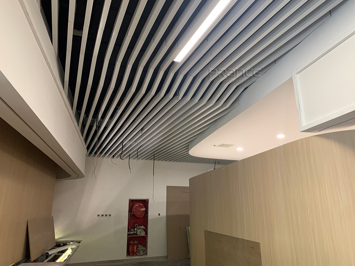 Aluminum U-baffle Ceiling Decorated for Building Ceiling - PRANCE