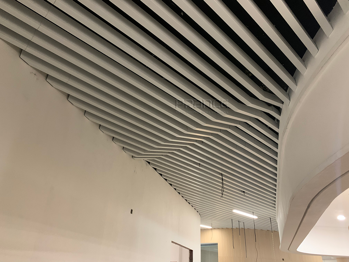 Aluminum U-baffle Ceiling Decorated for Building Ceiling - PRANCE