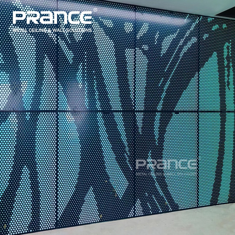 Custom Perforated Metal Panels For Building Facade - PRANCE