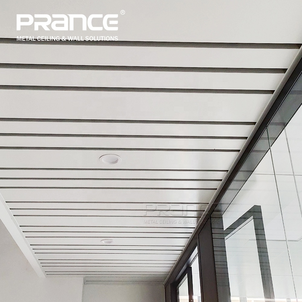 Station Suspended Strip Ceiling Metal B-plank Ceiling - PRANCE Ceiling