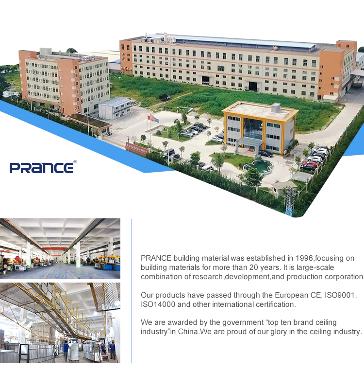 Station Suspended Strip Ceiling Metal B-plank Ceiling - PRANCE Ceiling