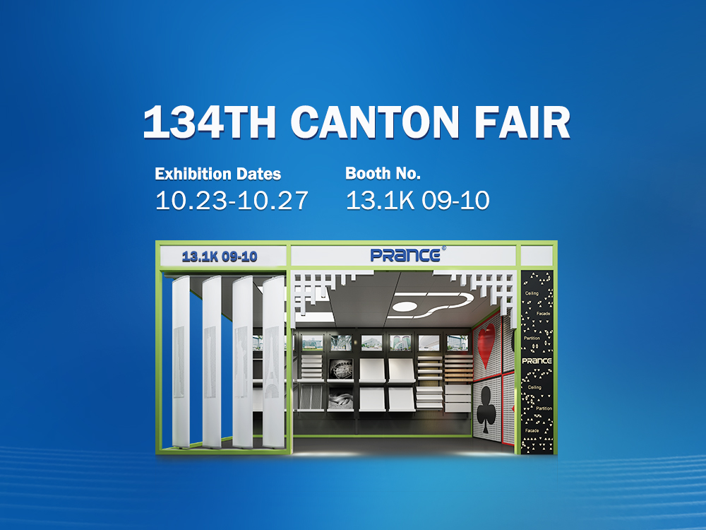 PRANCE | Aluminum Ceiling Manufacturer & Facade System Supplier