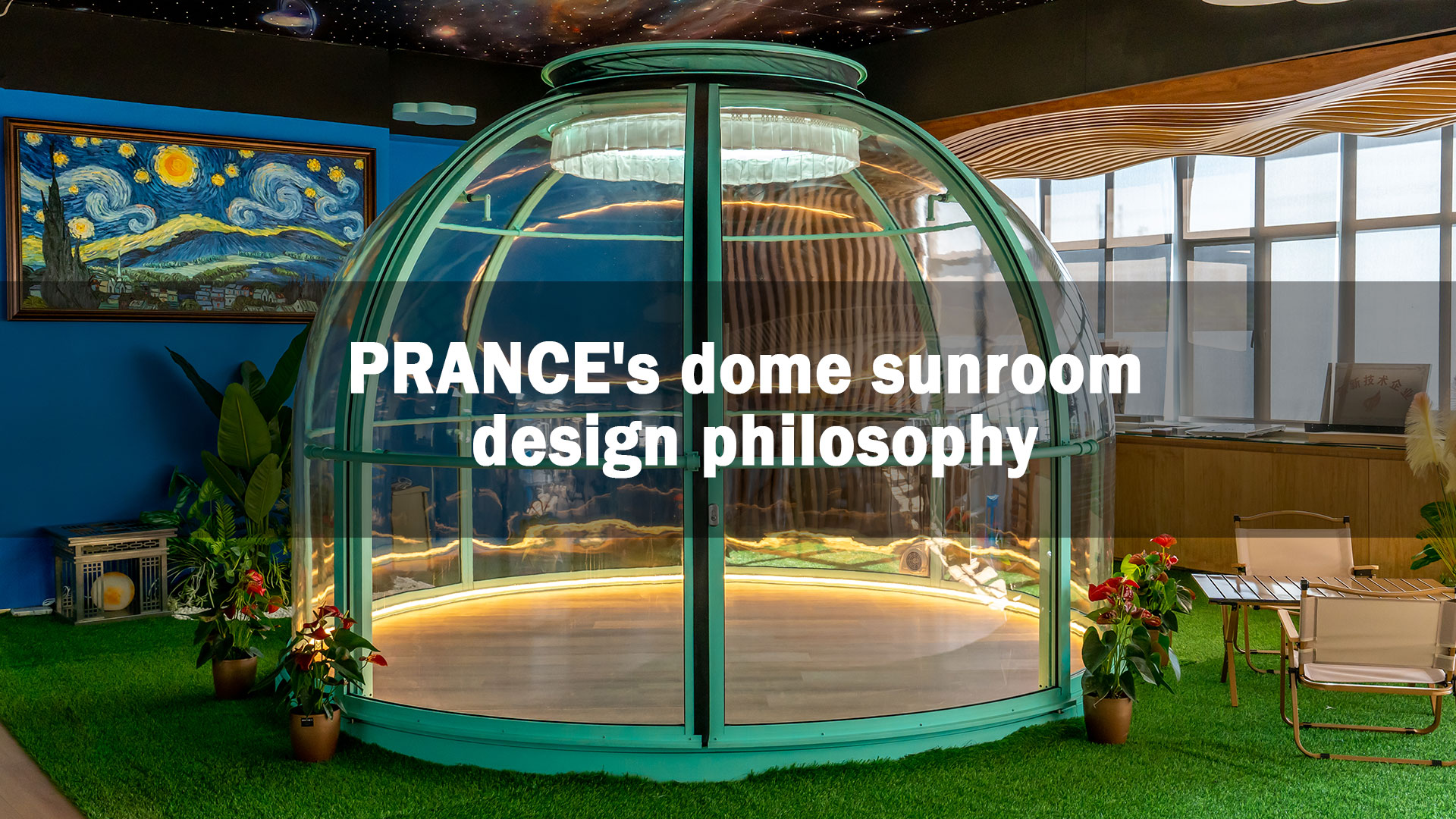 Custom Classic Aluminum Frame Dome Sunroom Supplier - PRANCE