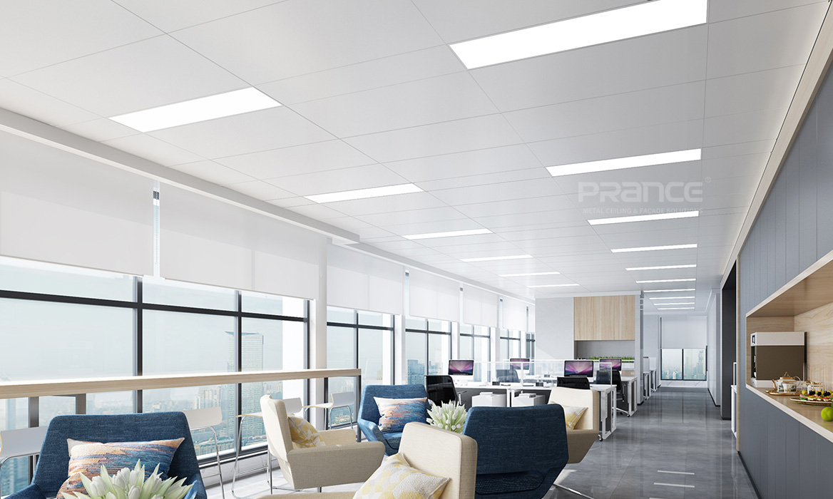 Sky-X Clip in Aluminum Ceiling System Manufacturer - PRANCE