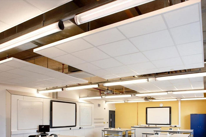 Bisakah Anda Memiliki Dinding Interior Tahan Api dengan Plafon ACT?