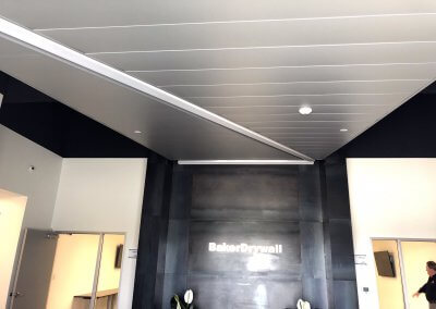 White Plank Ceiling Solutions for Commercial Spaces