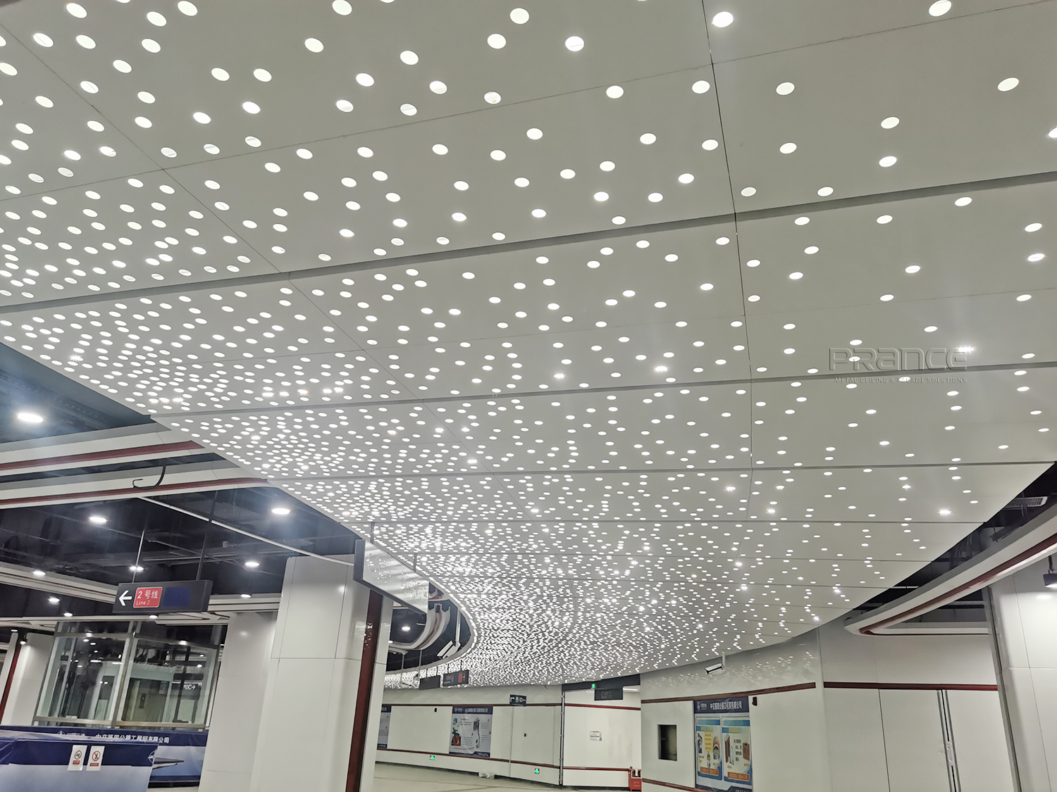 Perforated Aluminum Ceiling Tiles | PRANCE