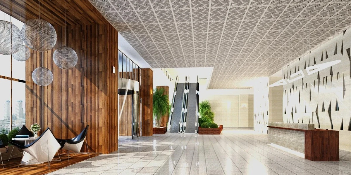 Perforated metal false ceiling | PRANCE