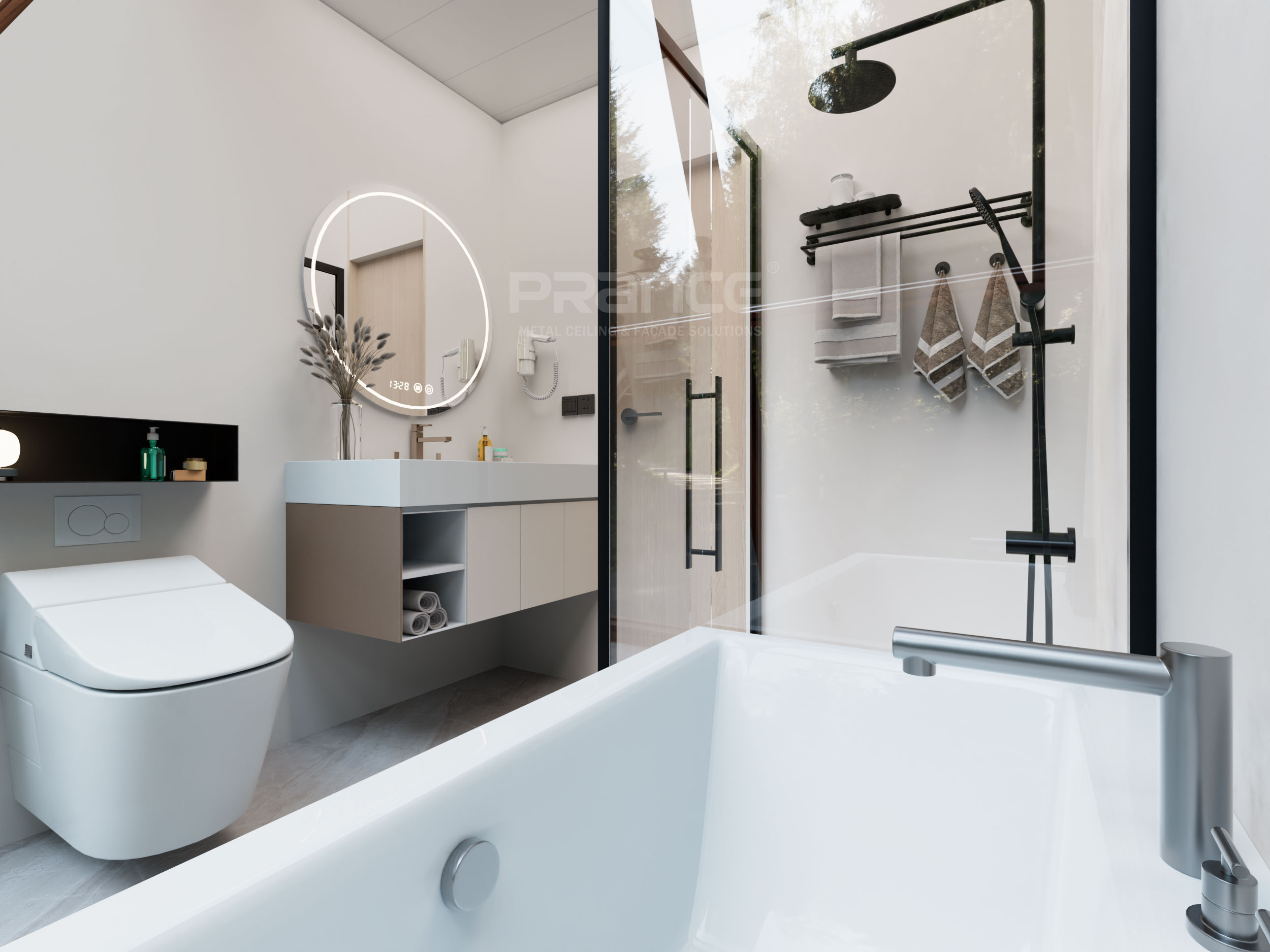 Aluminum Modular A Frame House Manufacturers - PRANCE