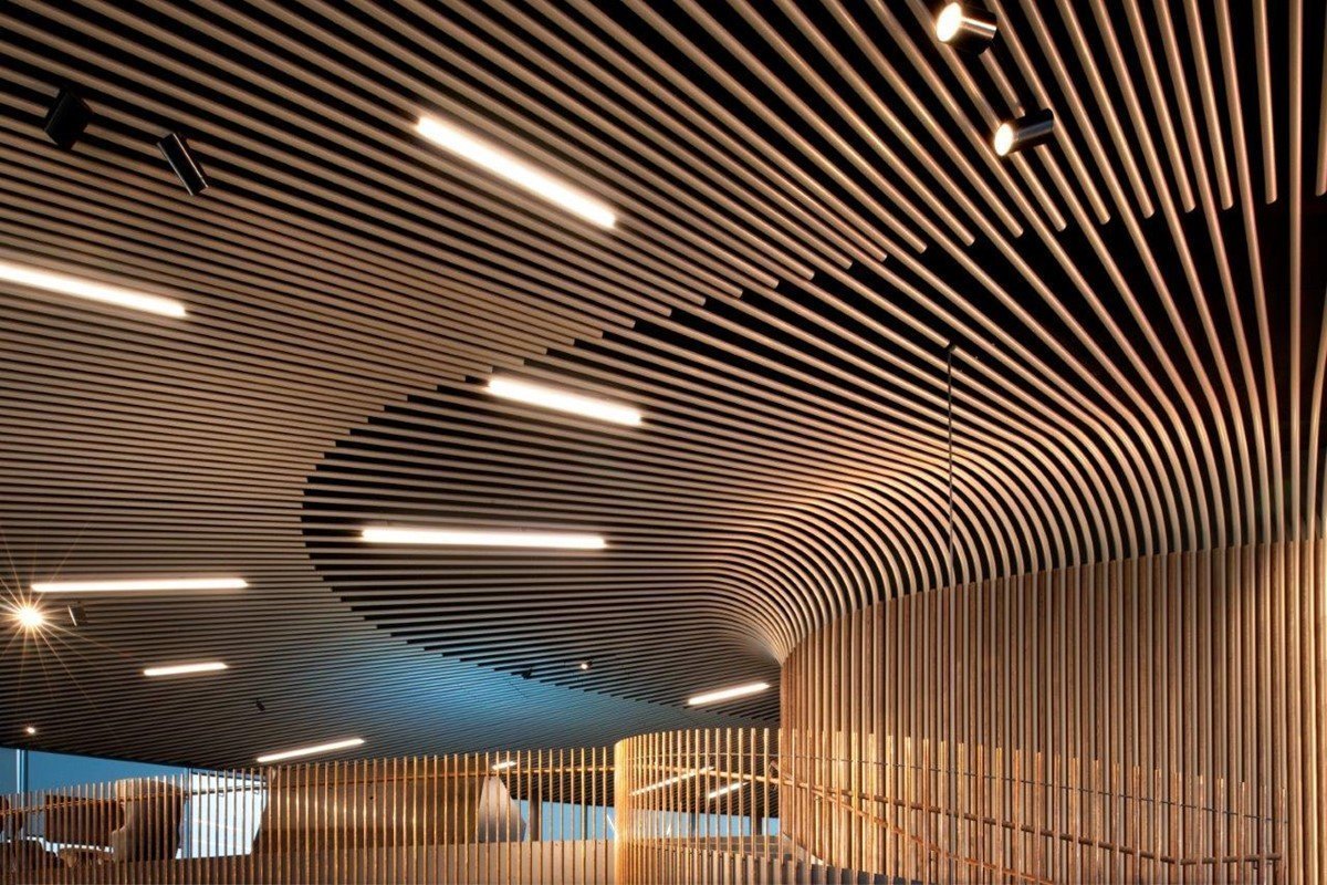 Luxe Architectural Ceiling Options for Corporate Interiors