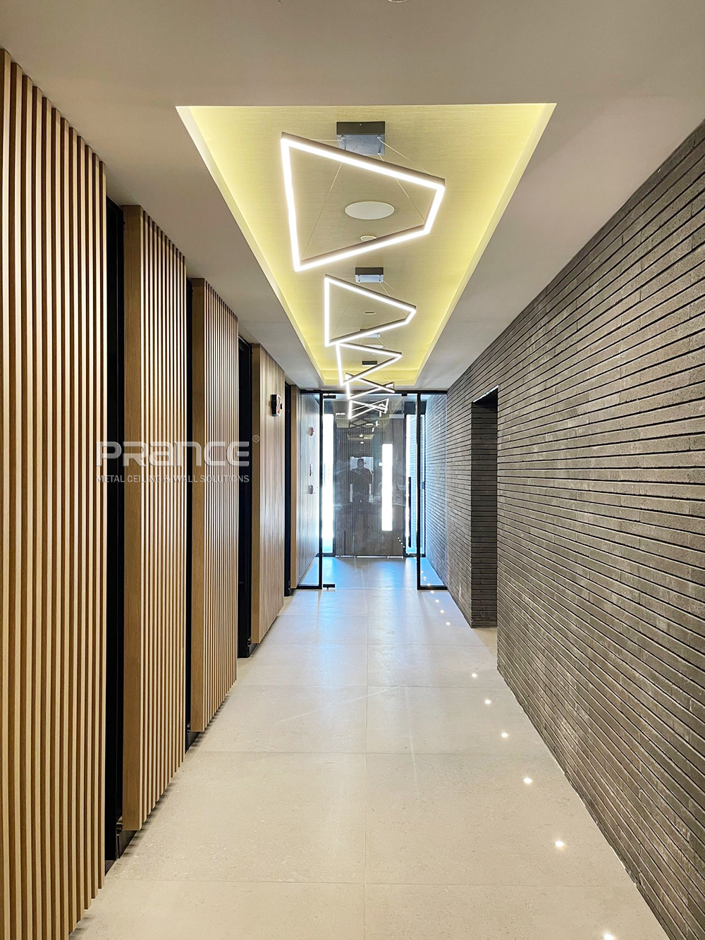 Aluminum Baffle Ceiling System | PRANCE