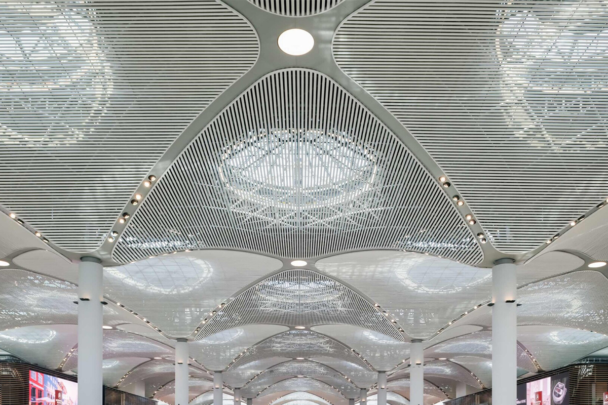 Turkey Istanbul Airport Aluminum Ceiling Project | PRANCE