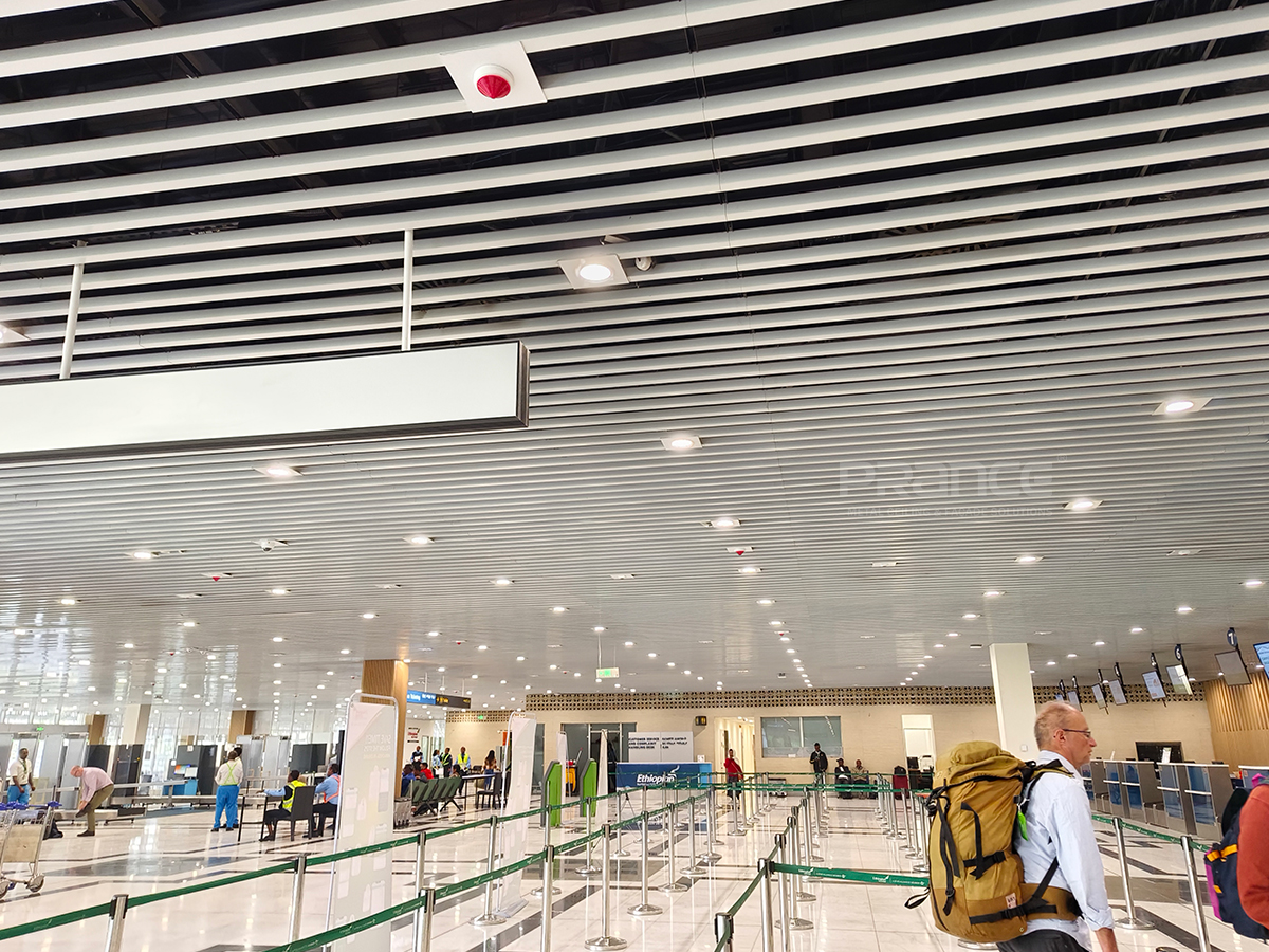 Arched Square Passage - Bole Airport Project in Ethiopia1 - PRANCE