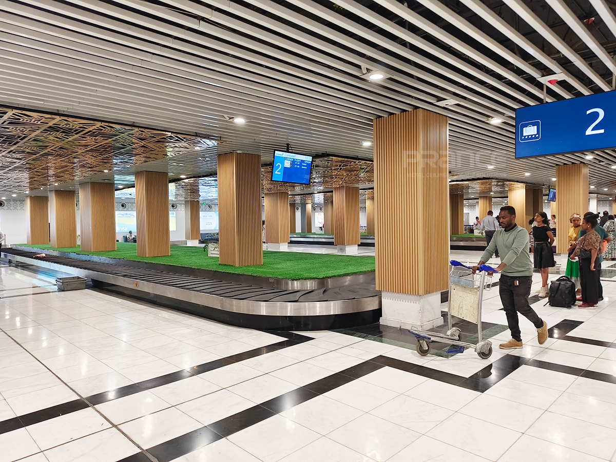 Arched Square Passage - Bole Airport Project in Ethiopia1 - PRANCE