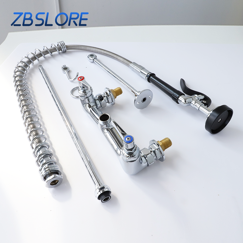 Sanitary Heavy-duty Commercial Pre-rinse Unit with Spray Arm - Zbslore