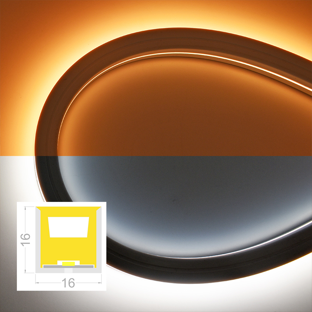 16*16mm Top View LED Neon Strip VH-02TB-1616 - VH Lighting