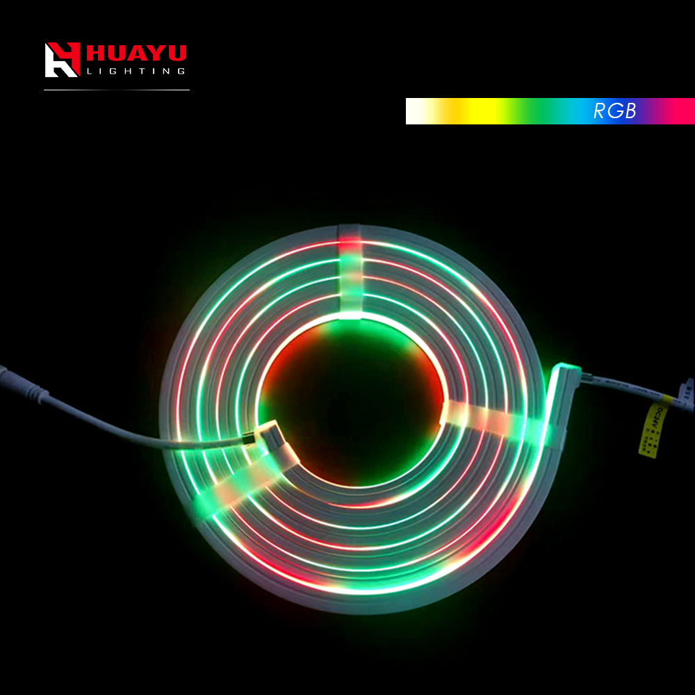 LED Neon Strip- 13X13mm- Bending Direction Vertically -single Color | HUAYU