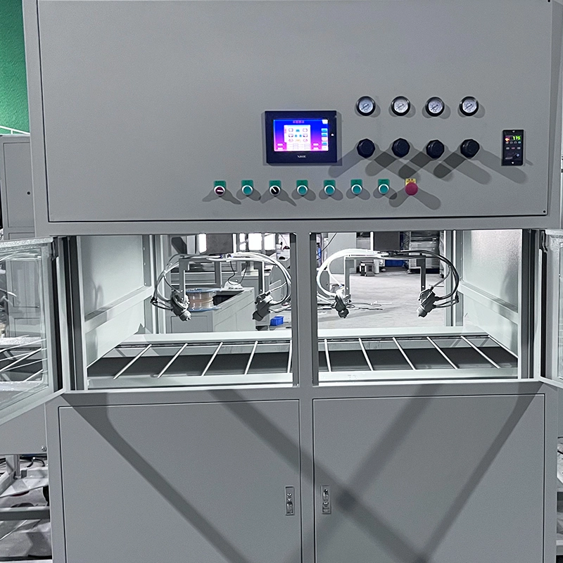 1200X Automatic Powder Coating Spray Painting Line Chain