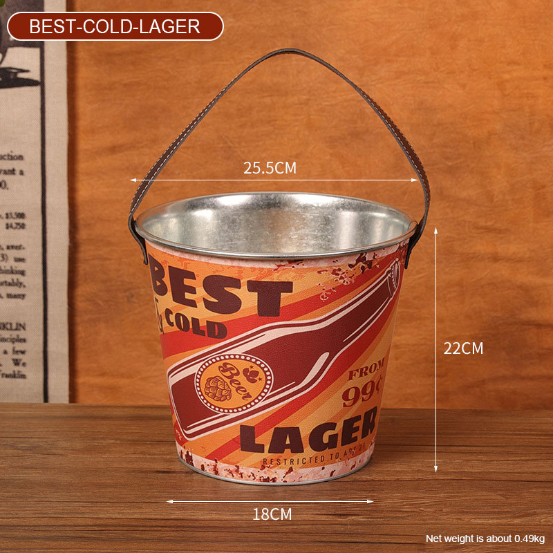American Retro Beer Bucket Custom - Longrichbar