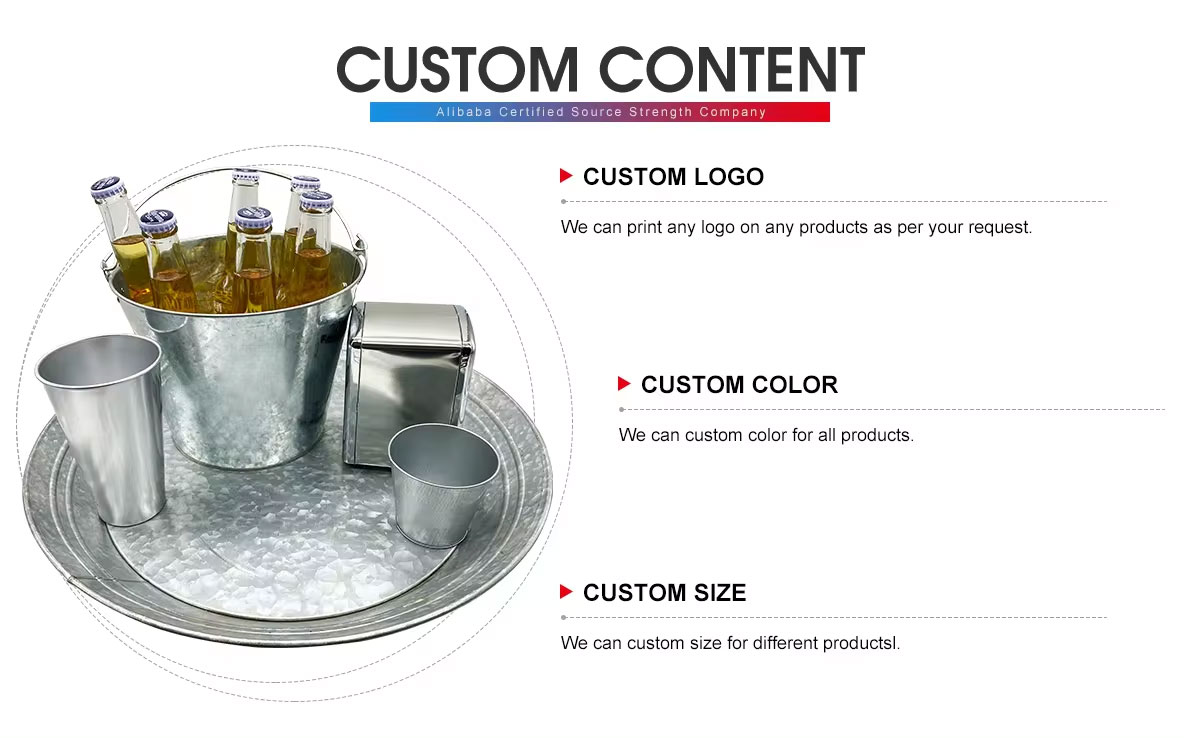 Custom Beer Buckets Manufacturer - Longrichbar