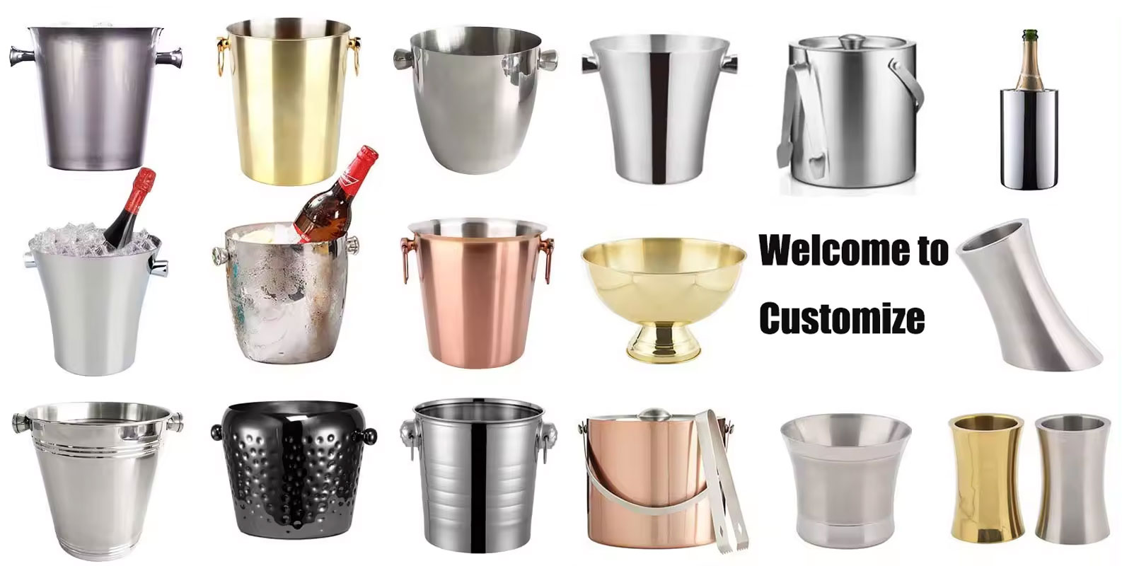 10 Champagne Bucket Centerpiece Ideas