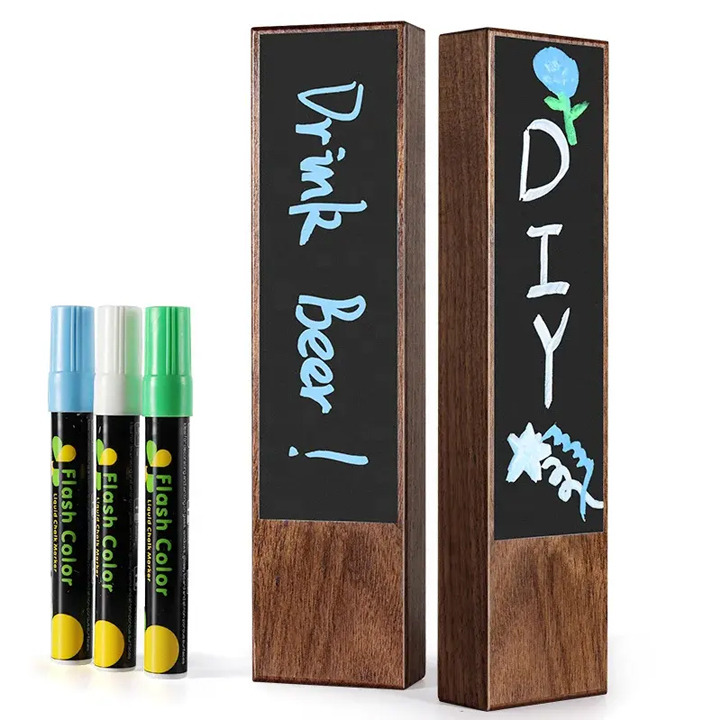Custom DIY Wood Chalkboard Beer Tap Handles - Longrichbar
