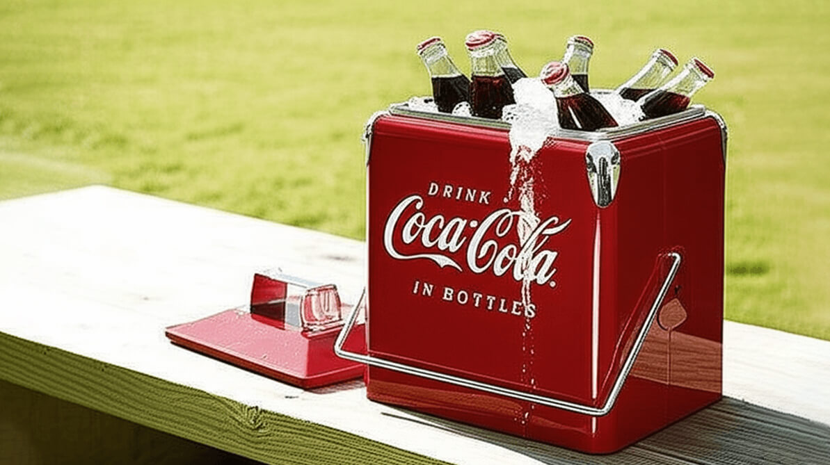Qu'est-ce qui rend la boîte de coke de coke vintage 13L spéciale?