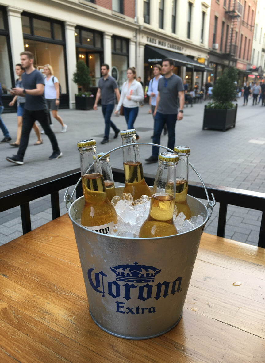 How Many Beers Fit in a Corona Bucket with Ice?